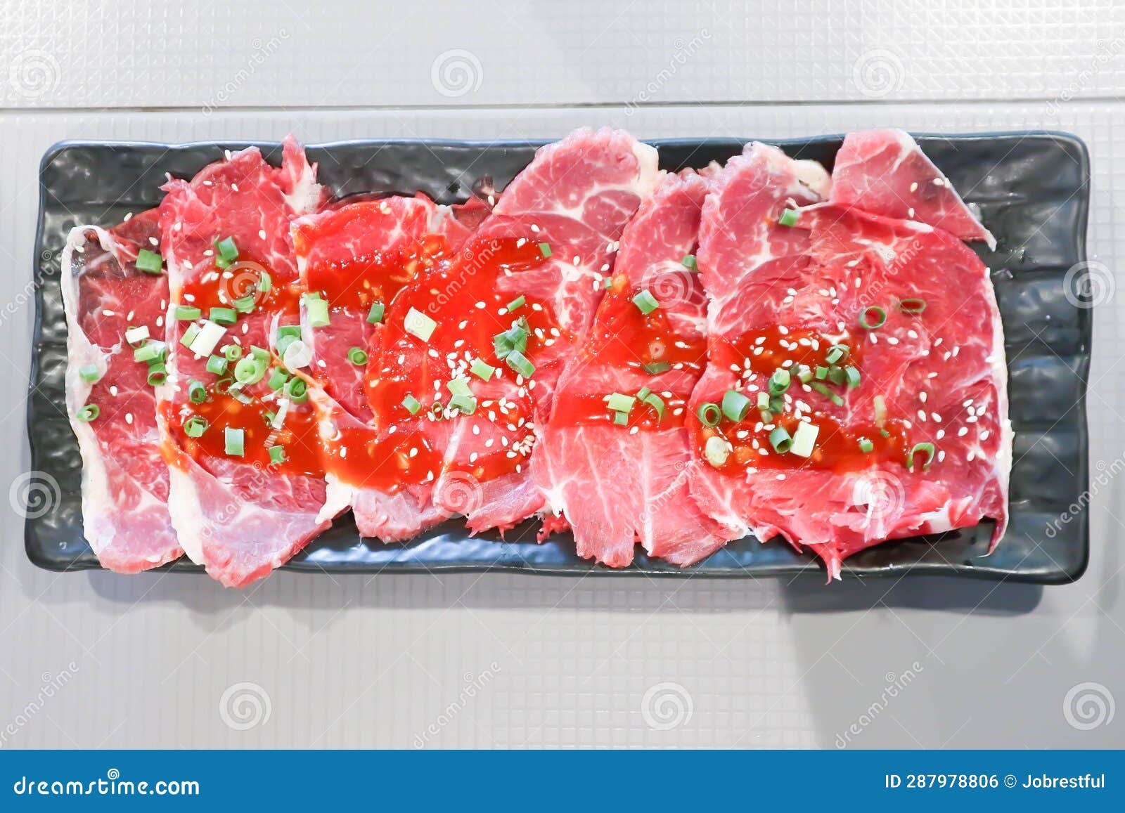 Raw Beef , Sliced Beef or Beef for Cook Stock Photo - Image of pepper ...