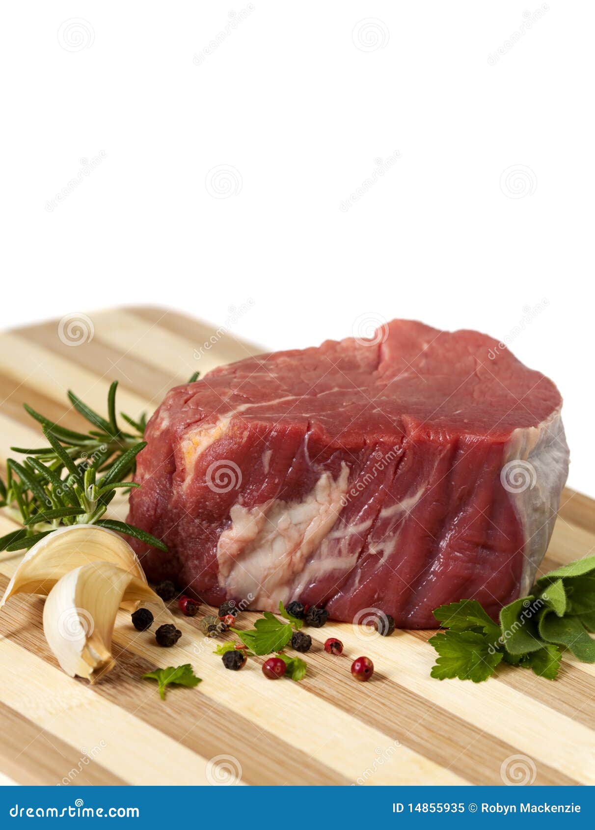 Raw Beef Steak stock image. Image of meat, colour, fillet - 14855935