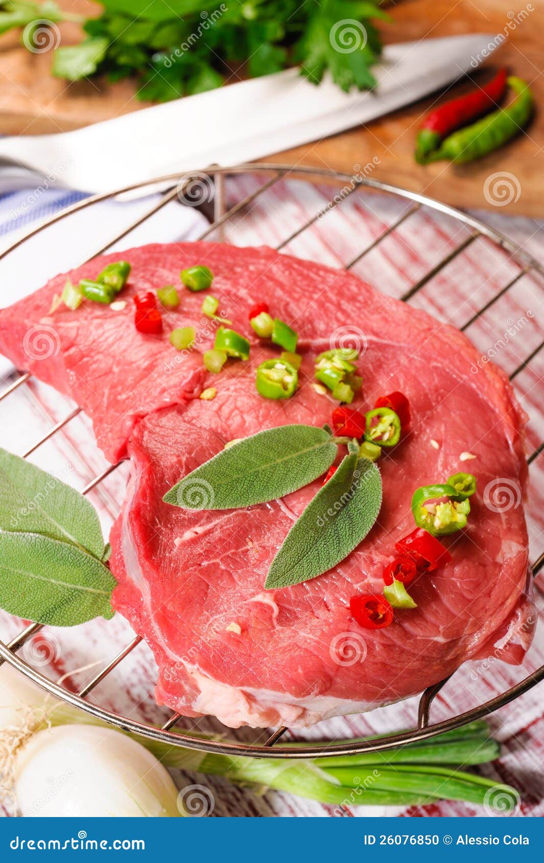 Raw beef steak stock photo. Image of fresh, steak, cooking - 26076850