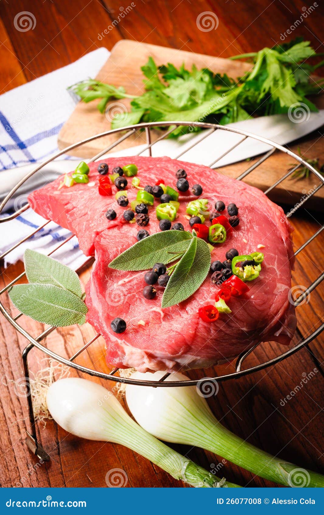 Raw beef steak stock photo. Image of beef, board, steak - 26077008