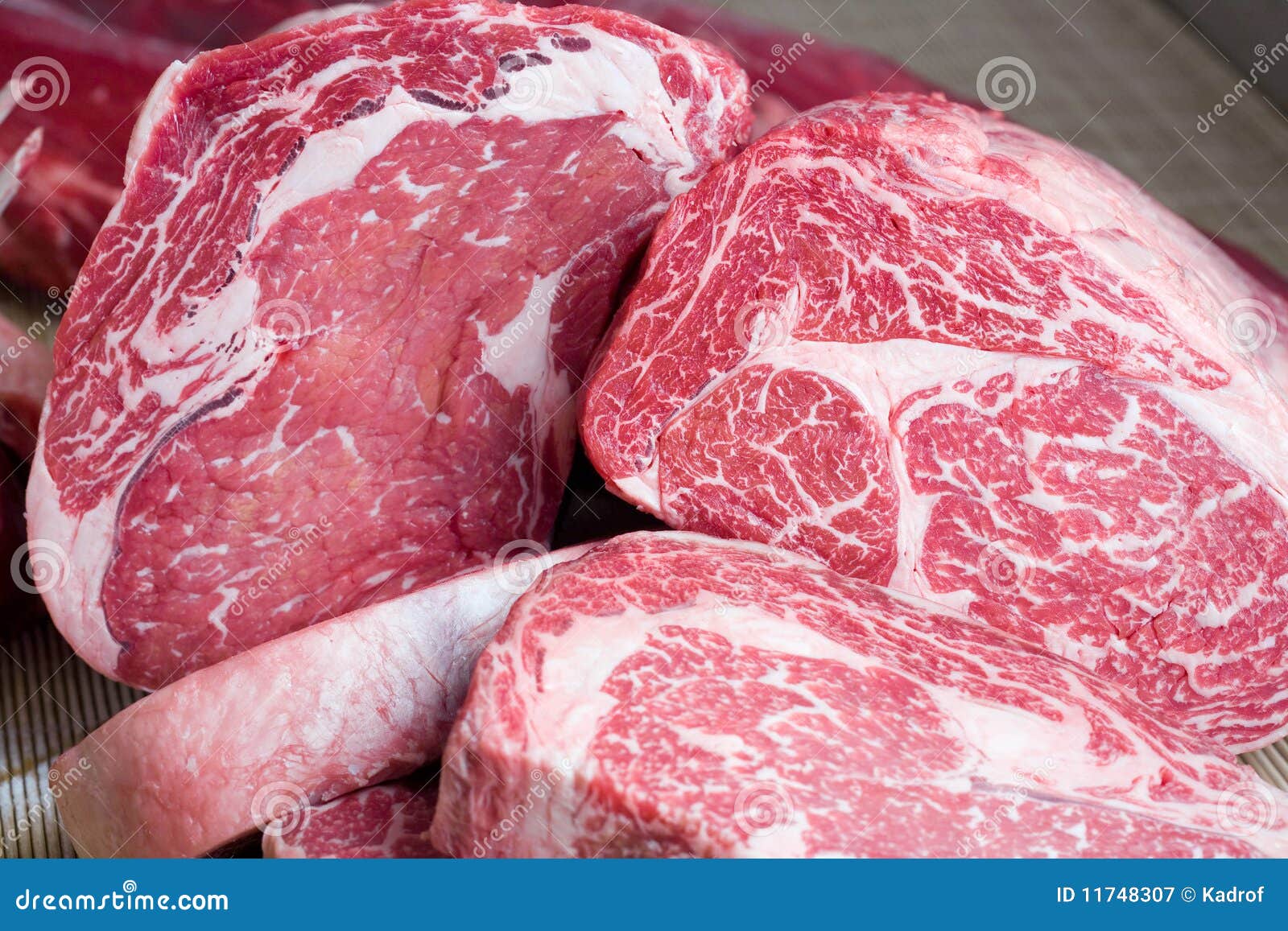 Raw beef steaks stock image. Image of ingredients, chop - 11748307