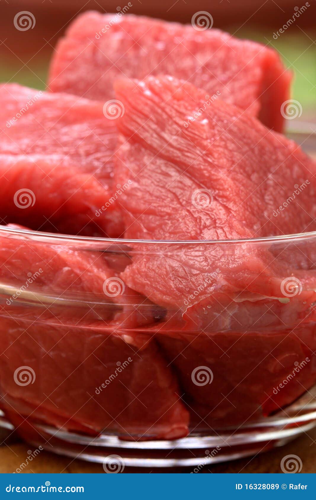Raw beef tenderloin chunks stock image. Image of ingredient - 16328089