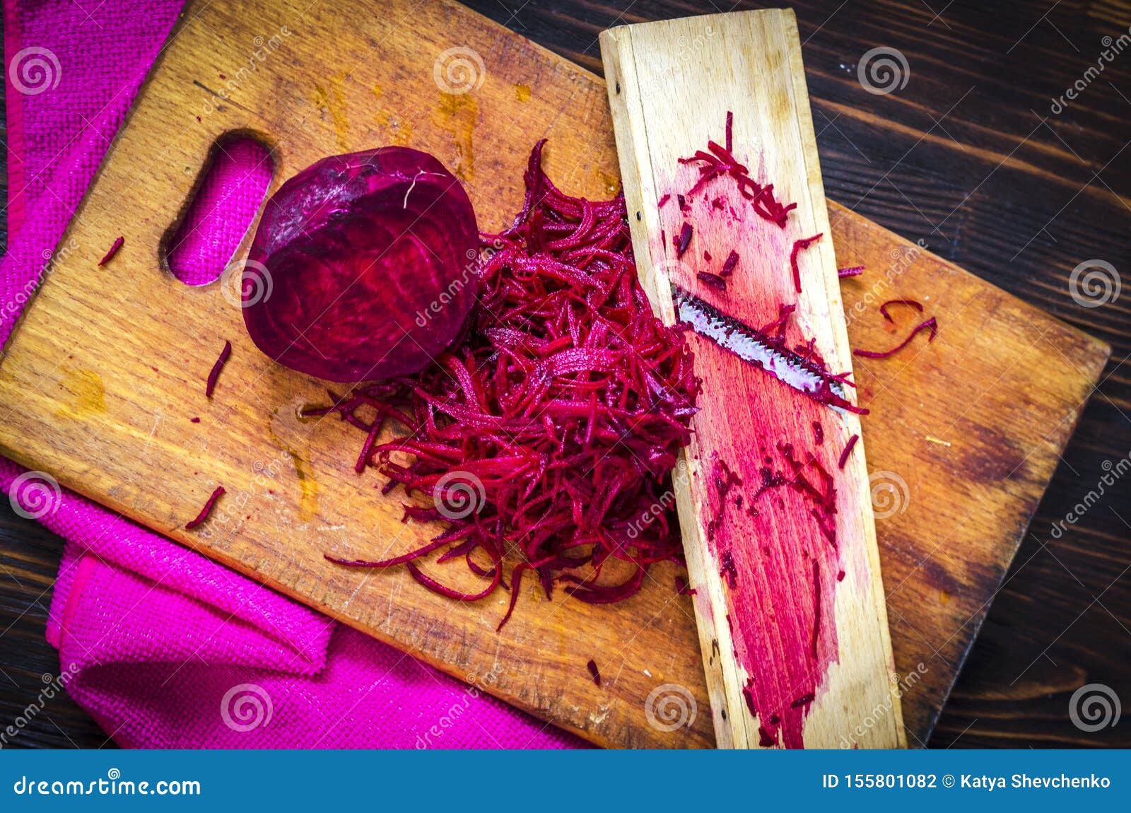 Raw beetroot grated stock photo. Image of garlic, nutritious - 155801082
