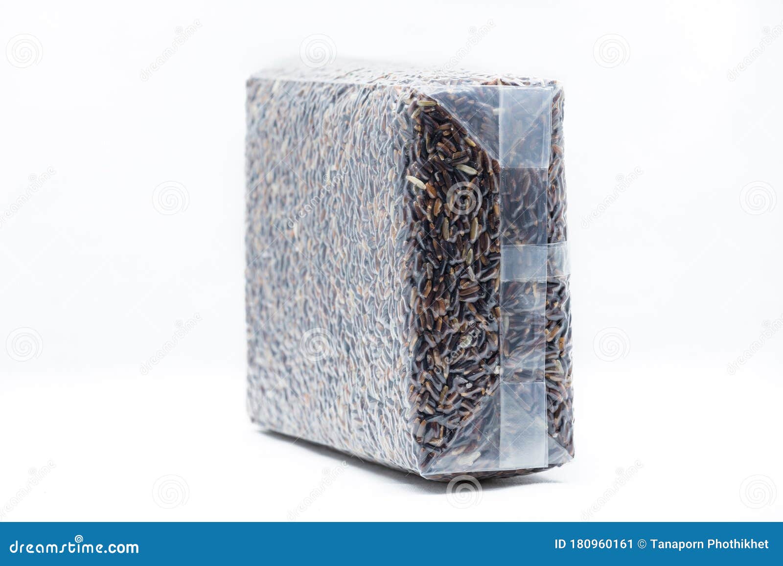 Rice Packed In Vacuumed Plastic Bag Royalty-Free Stock Image ...