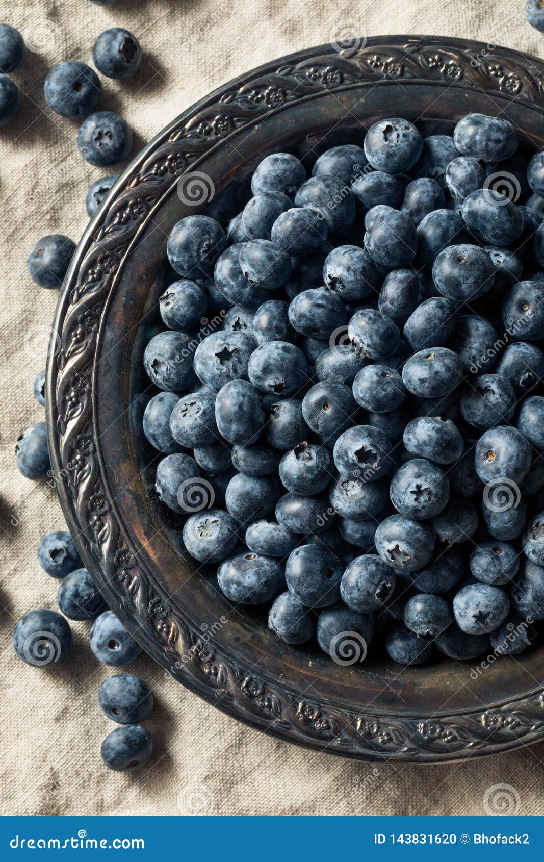 Raw Blue Organic Blueberries Stock Photo - Image of blueberries, juicy ...