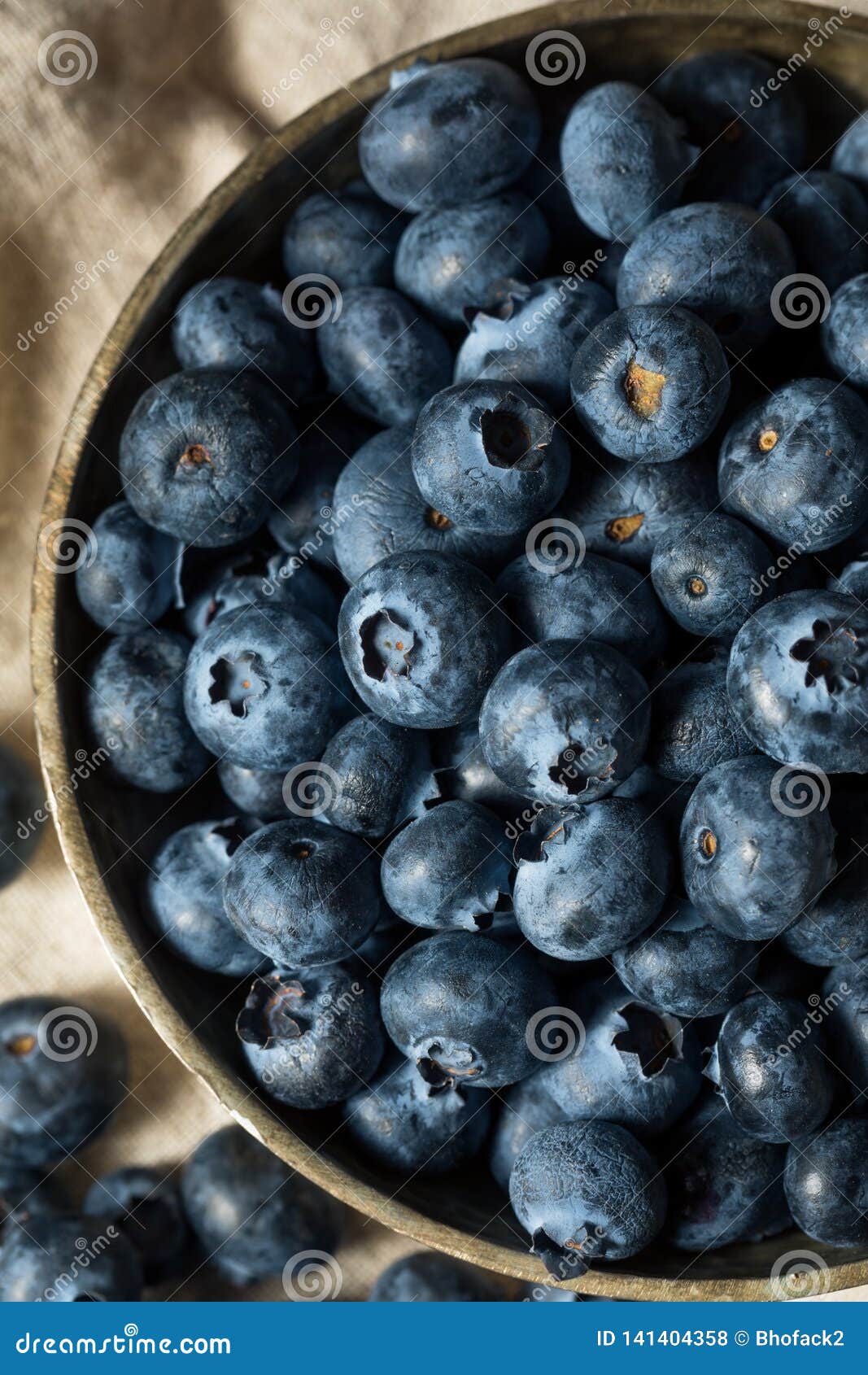 Raw Blue Organic Blueberries Stock Photo - Image of nature, natural ...