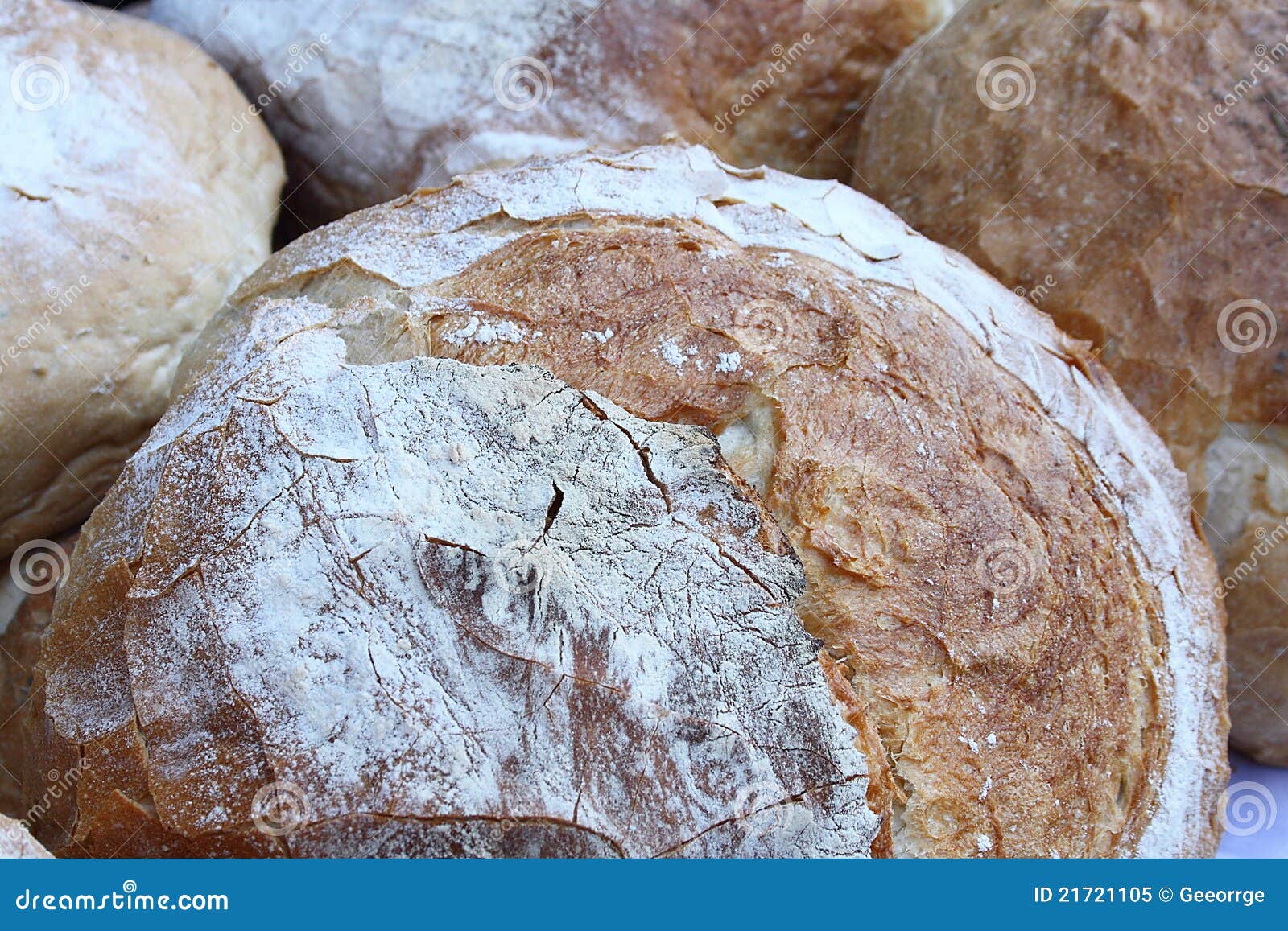 Raw bread in bakery stock image. Image of bakery, barley - 21721105
