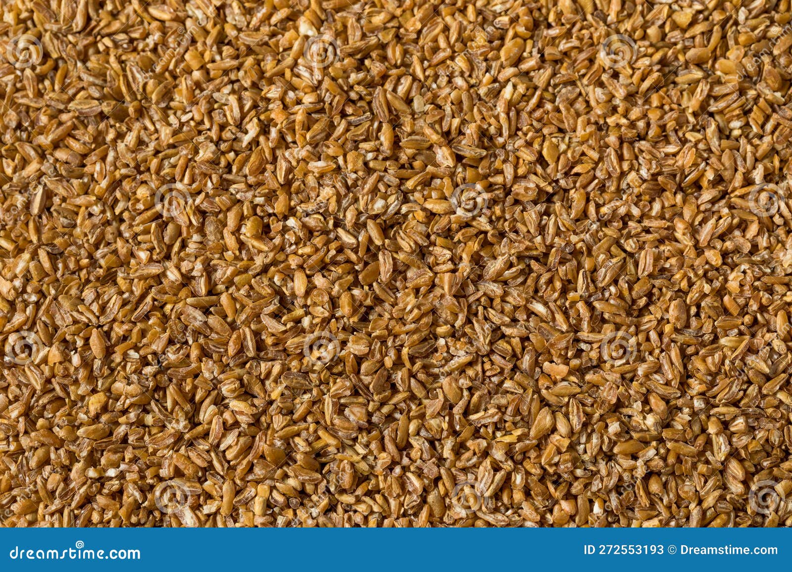 Raw Brown Organic Bulgar Wheat Stock Image - Image of uncooked, natural ...