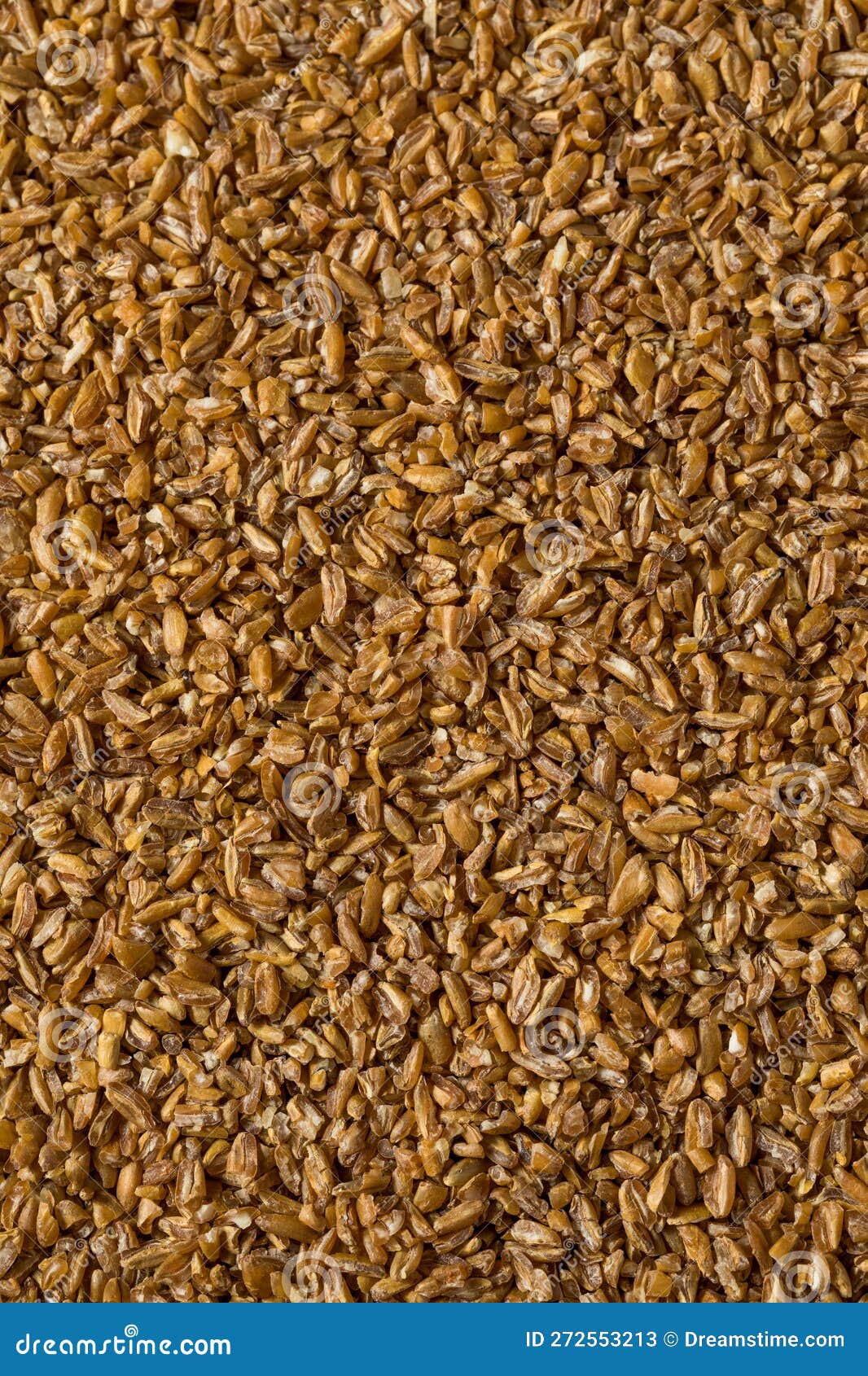 Raw Brown Organic Bulgar Wheat Stock Image - Image of organic, burghul ...