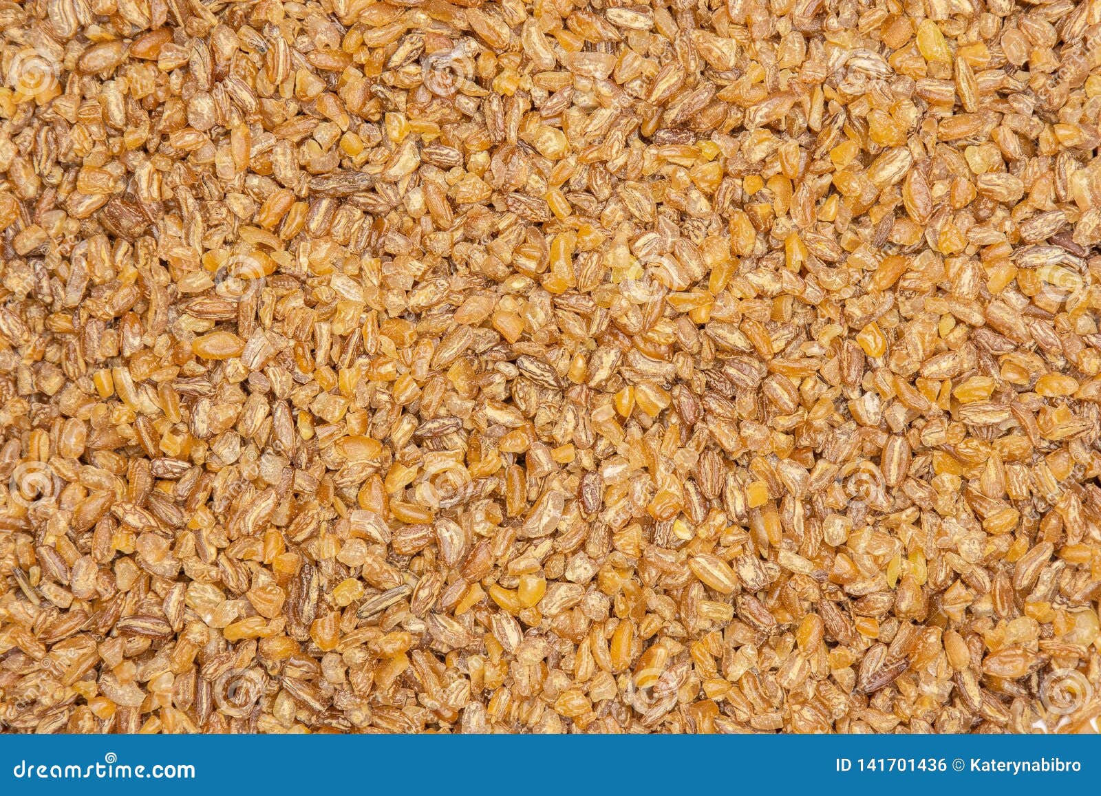 Raw bulgur grains isolated stock photo. Image of cleaned - 141701436