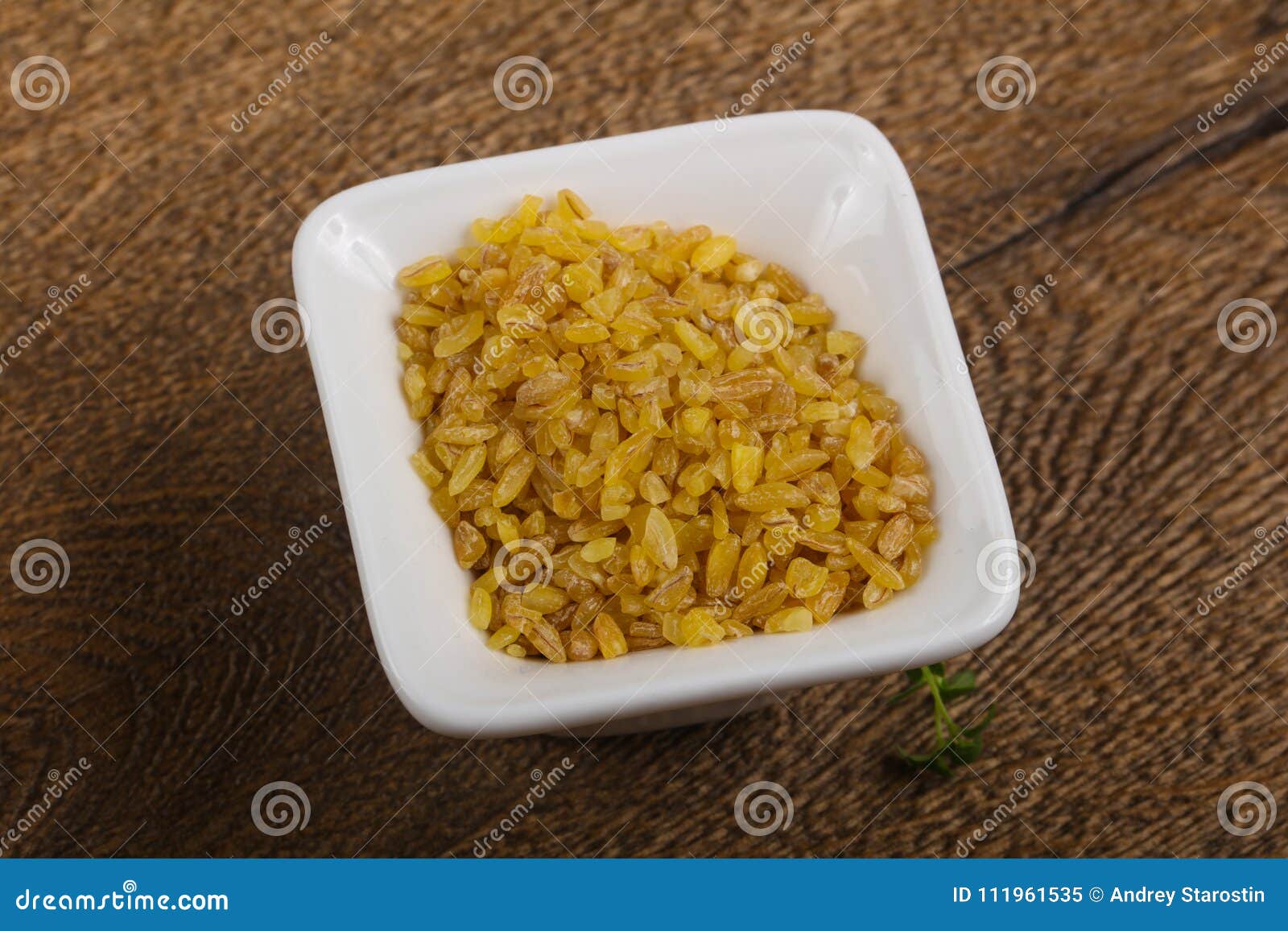 Raw bulgur stock image. Image of bulghur, food, cuisine - 111961535