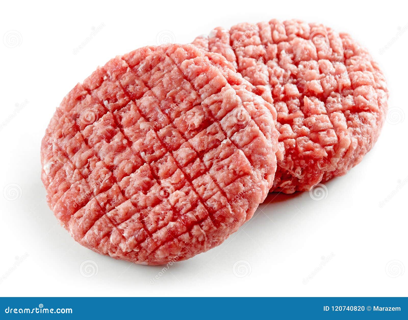 Raw burger meat stock photo. Image of studio, cold, hamburger - 120740820