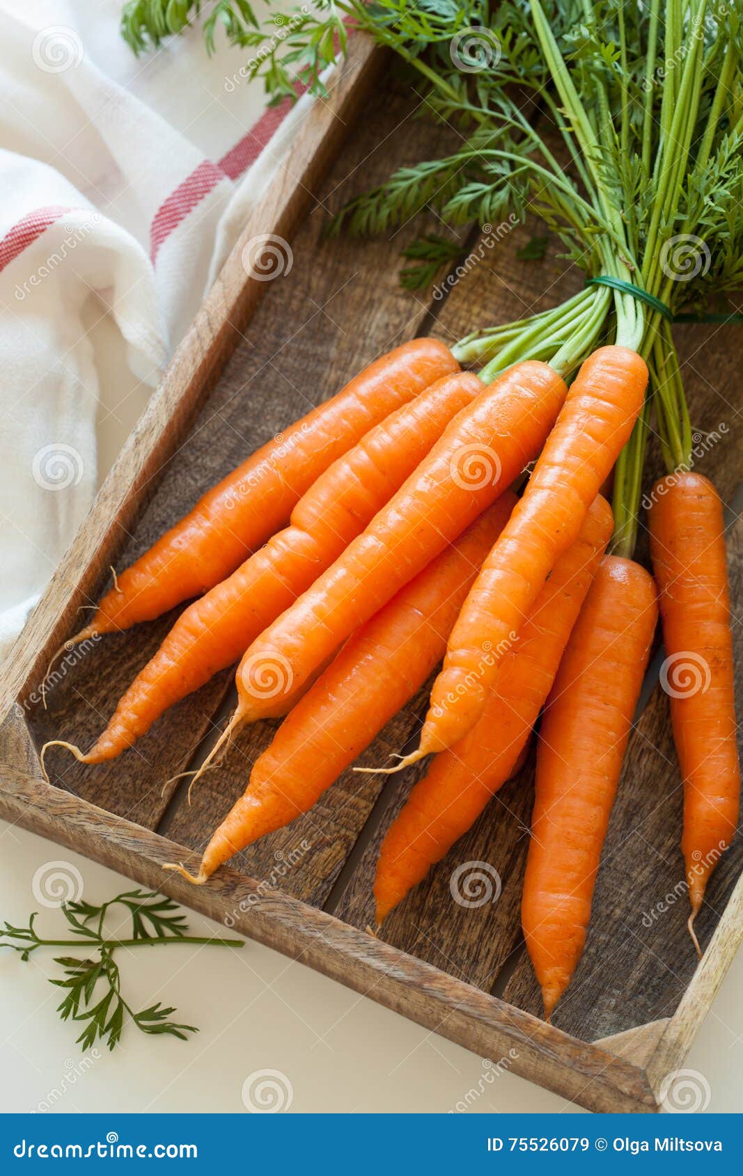 Raw Carrot Vegetable in Wooden Box Stock Image - Image of carrot, wood ...