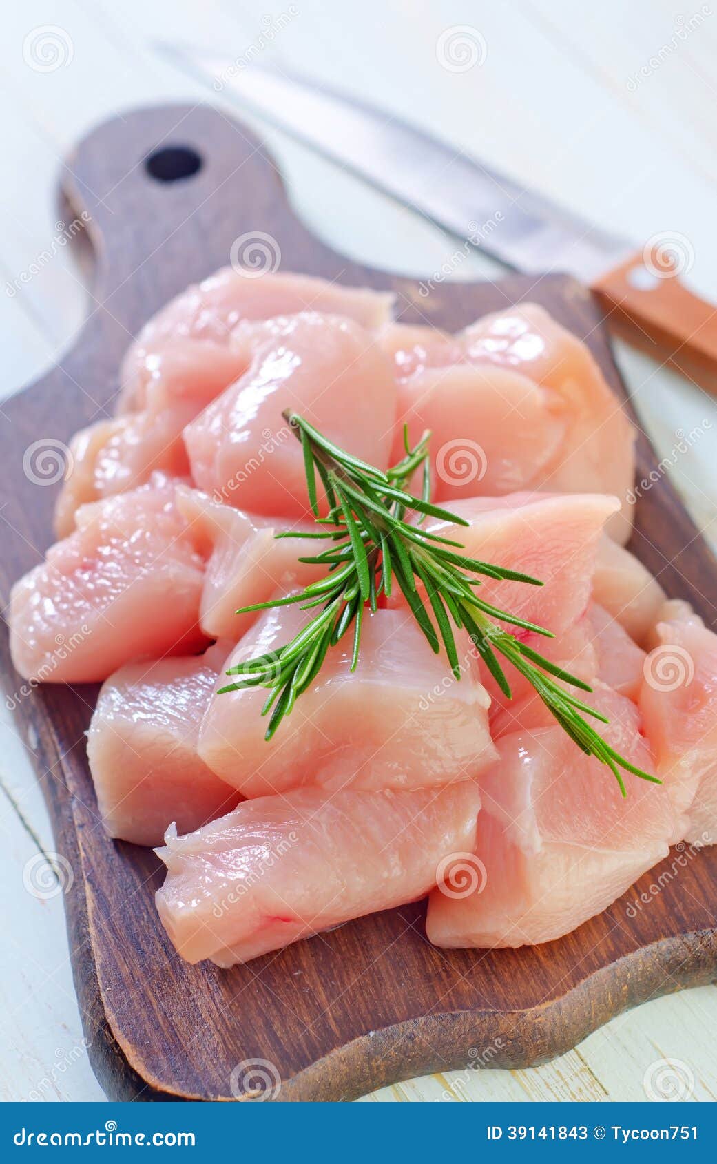 Raw chicken stock image. Image of horizontal, fillet - 39141843