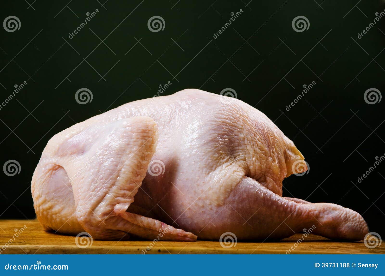 Raw chicken stock photo. Image of green, meat, plate - 39731188