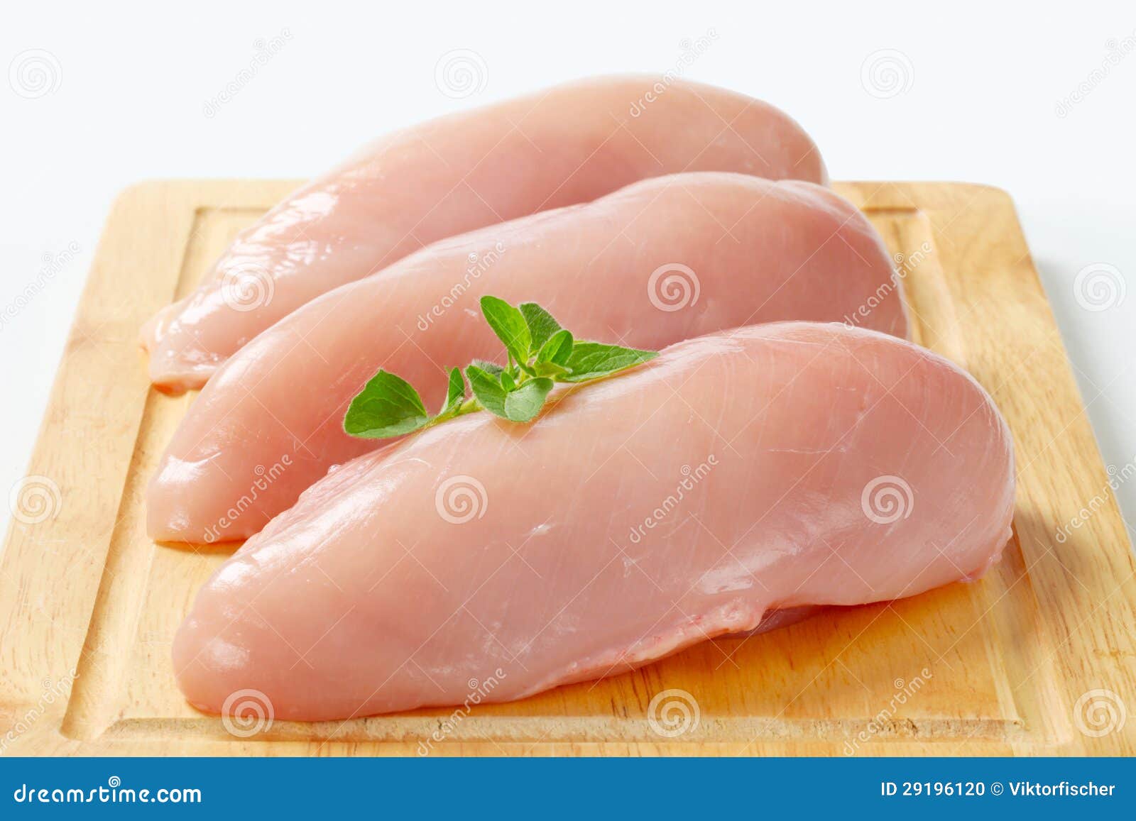 Raw chicken breast fillets stock photo. Image of fillet - 29196120
