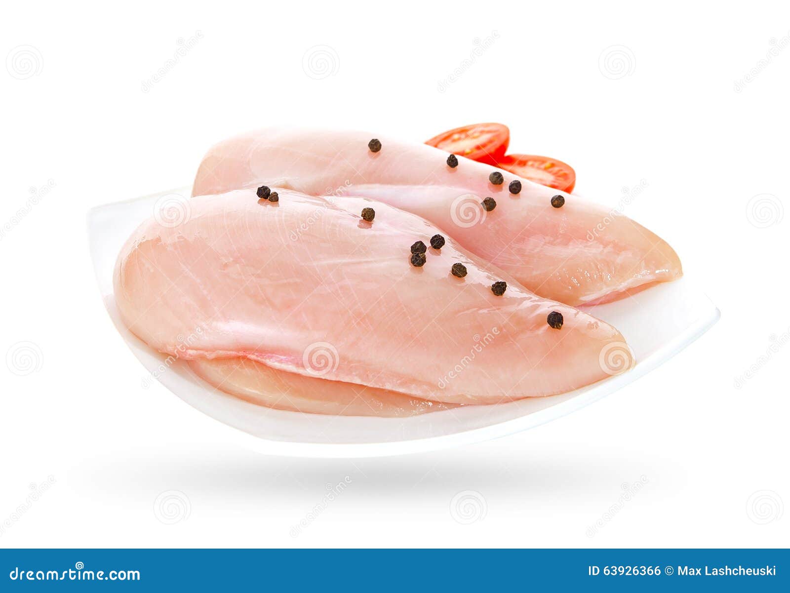 Raw chicken breast fillets stock photo. Image of pink - 63926366