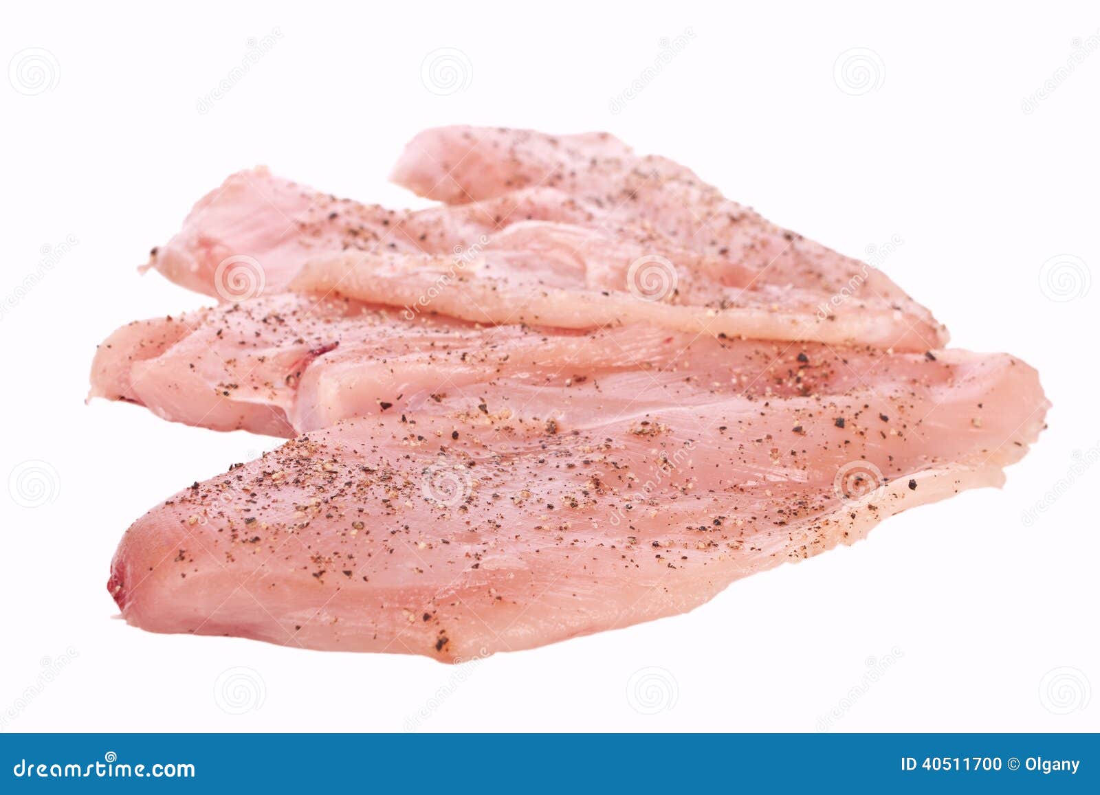 Raw Chicken Breasts stock photo. Image of uncooked, pink - 40511700