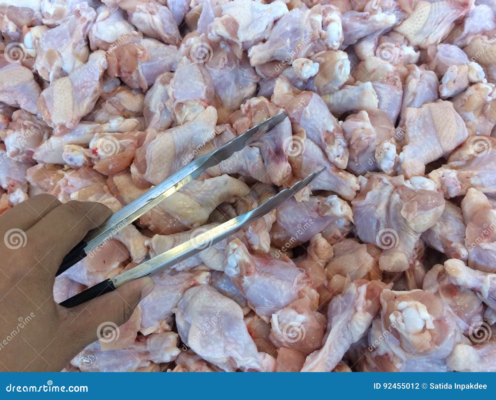 Raw chicken drumsticks. stock photo. Image of chicken - 92455012