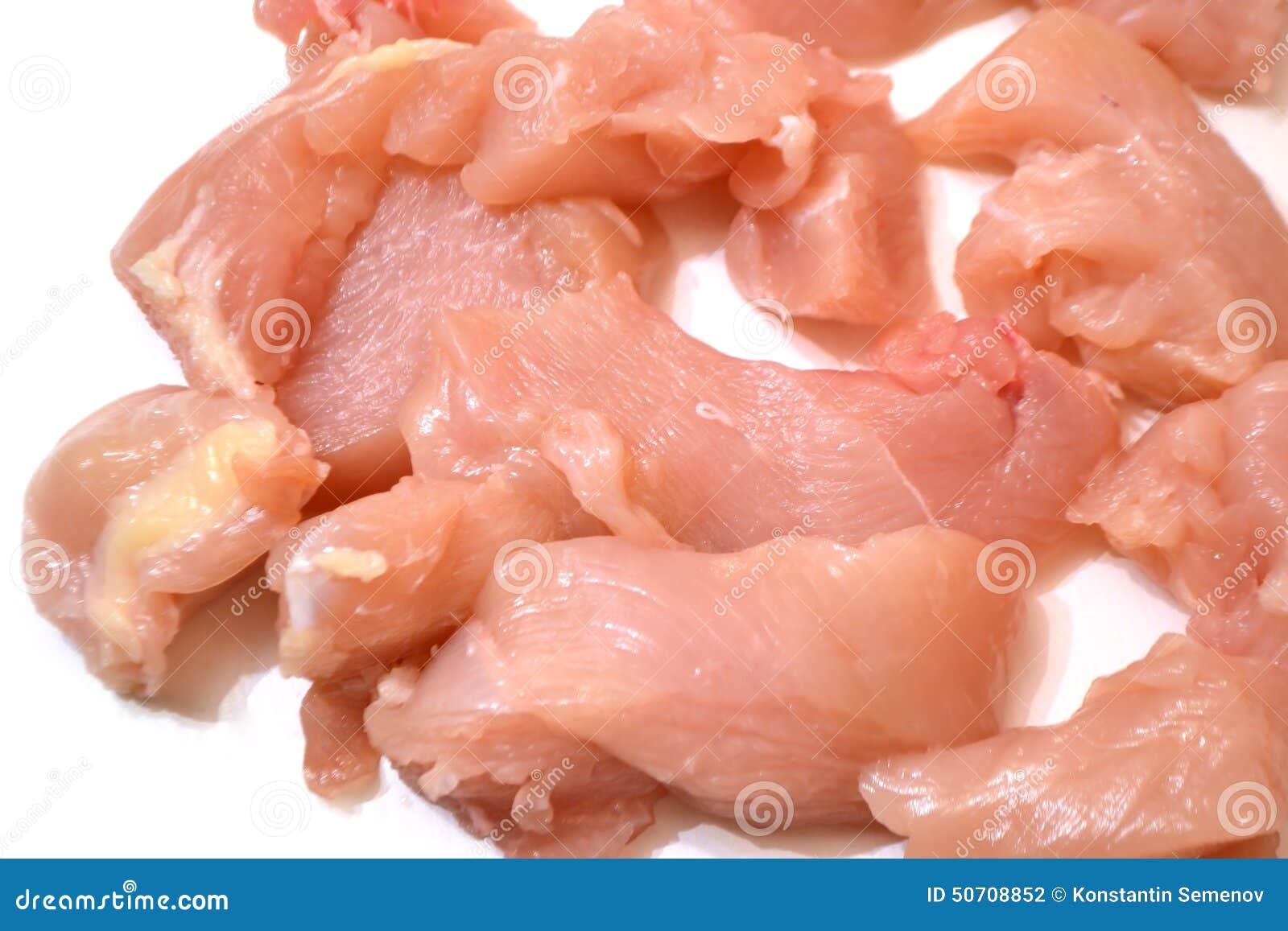 Raw chicken fillet. stock photo. Image of breast, meat - 50708852