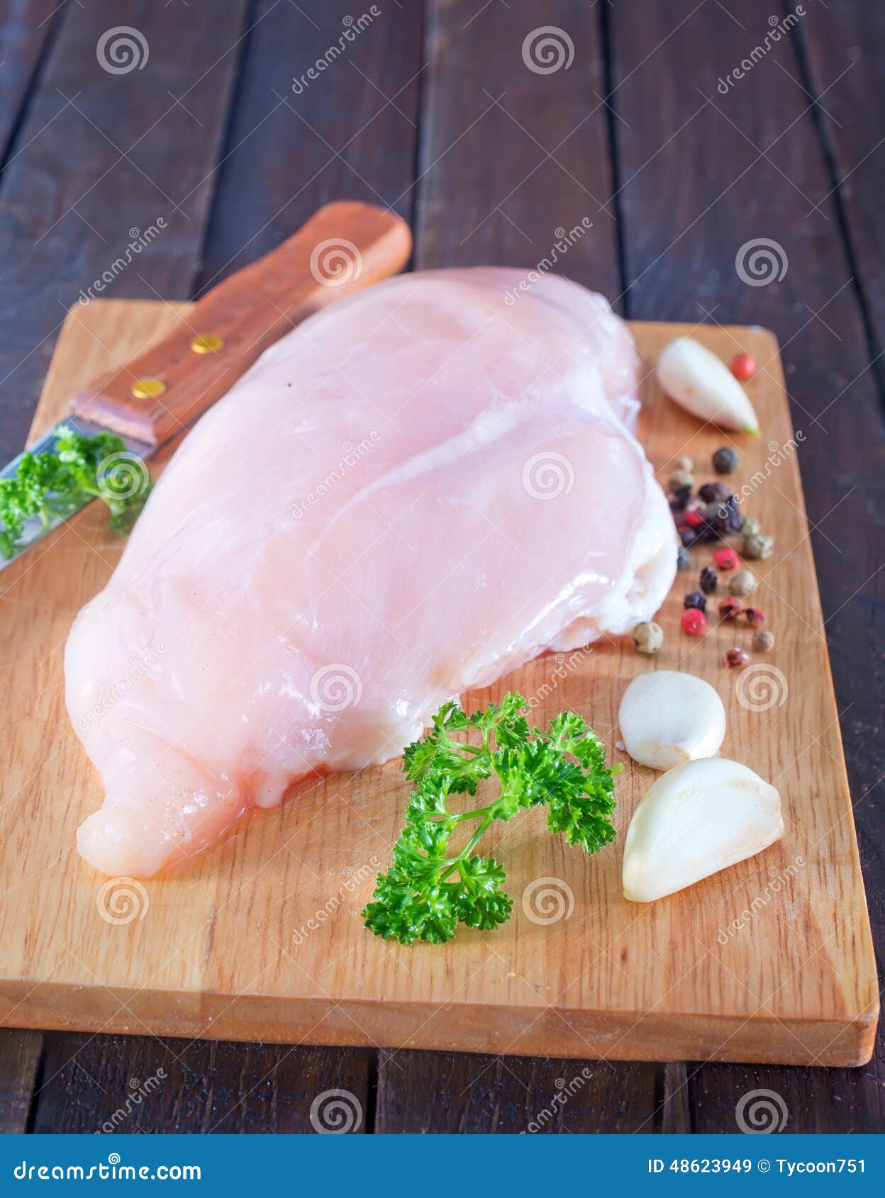 Raw chicken stock image. Image of cutting, onion, ingredient - 48623949