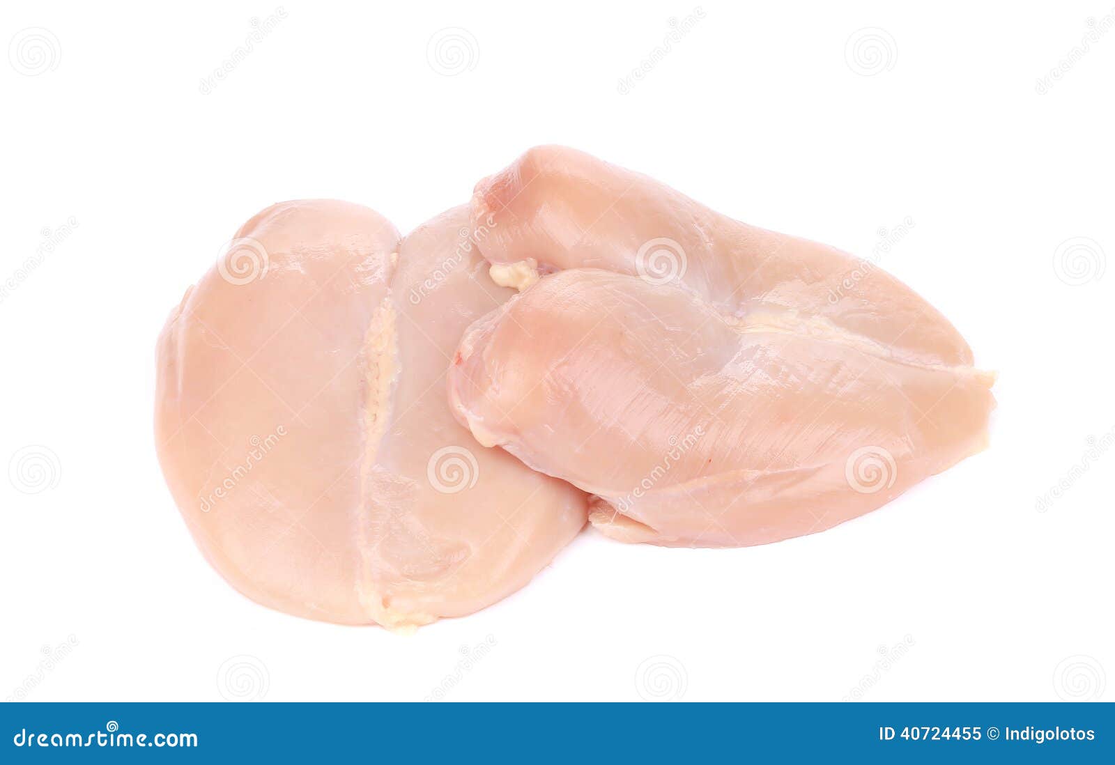 Raw chicken fillets. stock image. Image of culinary, preparation - 40724455