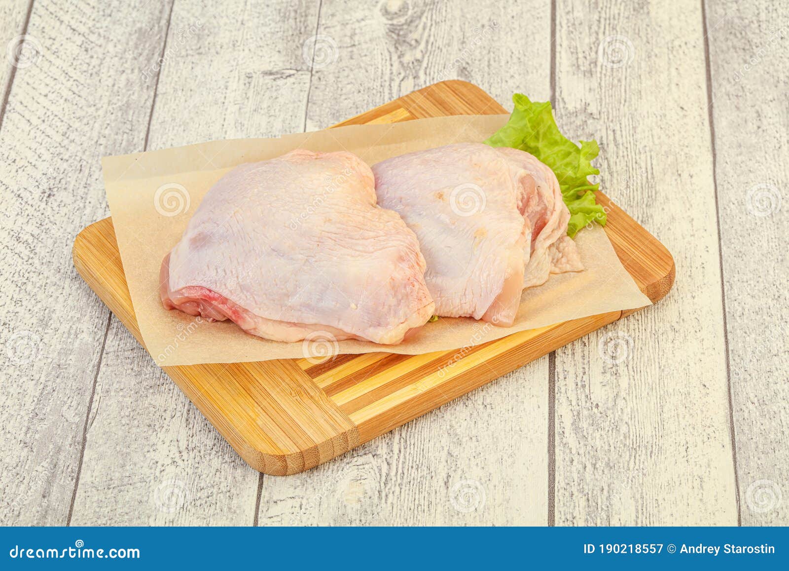 Raw Chicken Hip for Cooking Stock Image - Image of meat, cuisine: 190218557