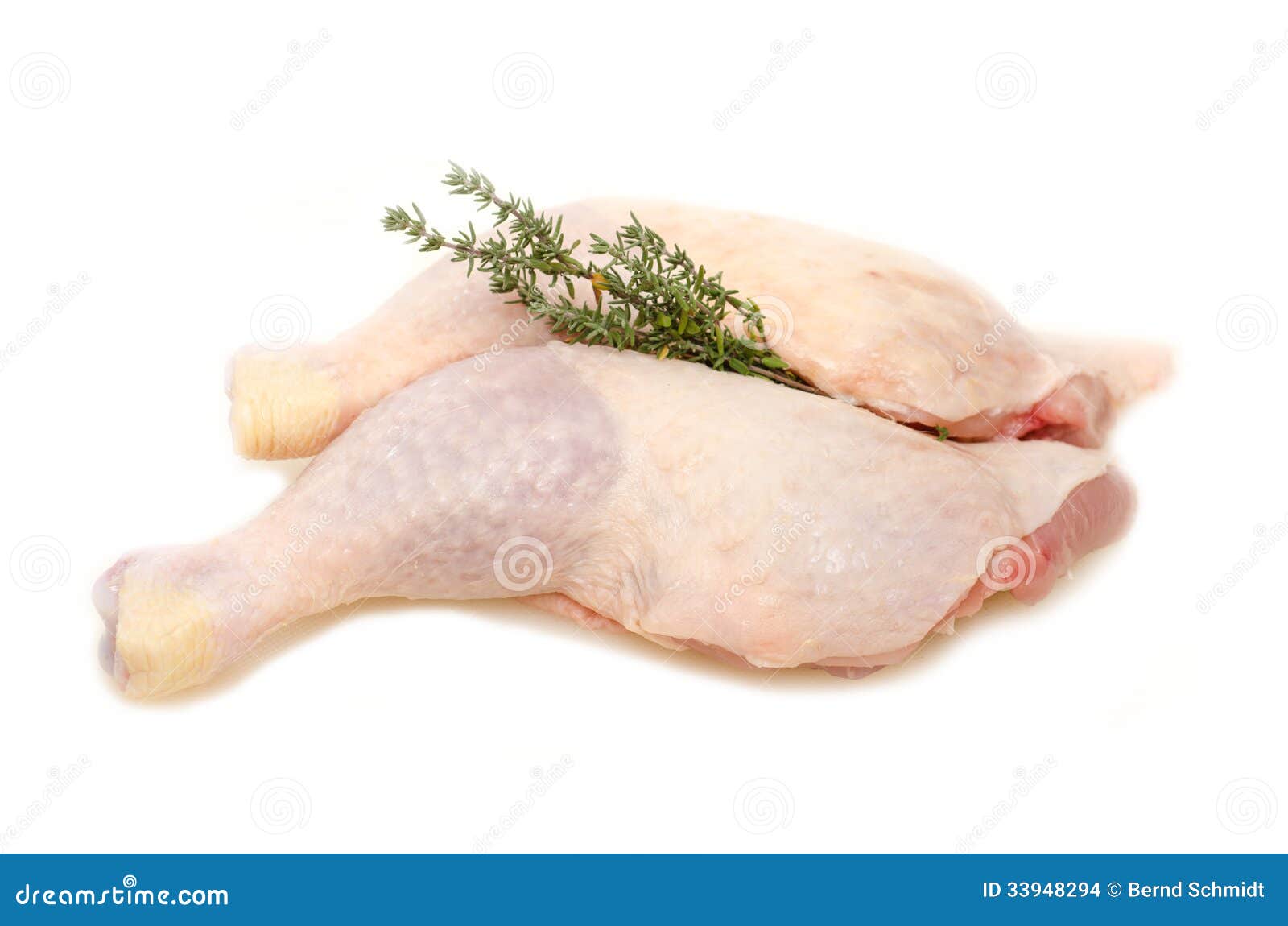 Raw chicken leg stock photo. Image of isolated, lege - 33948294