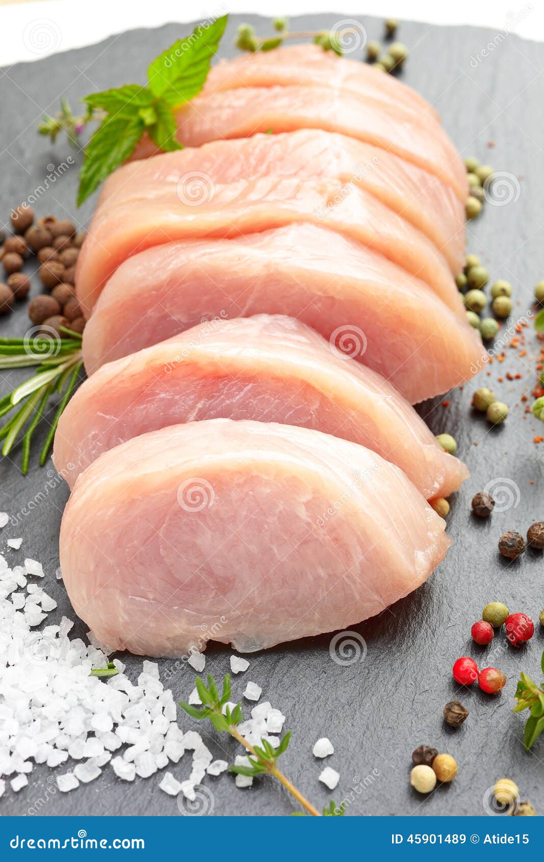 Raw chicken stock image. Image of diet, meat, breast - 45901489