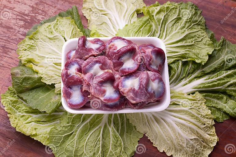 Raw chicken ventricles stock photo. Image of health, ventricles - 12517124