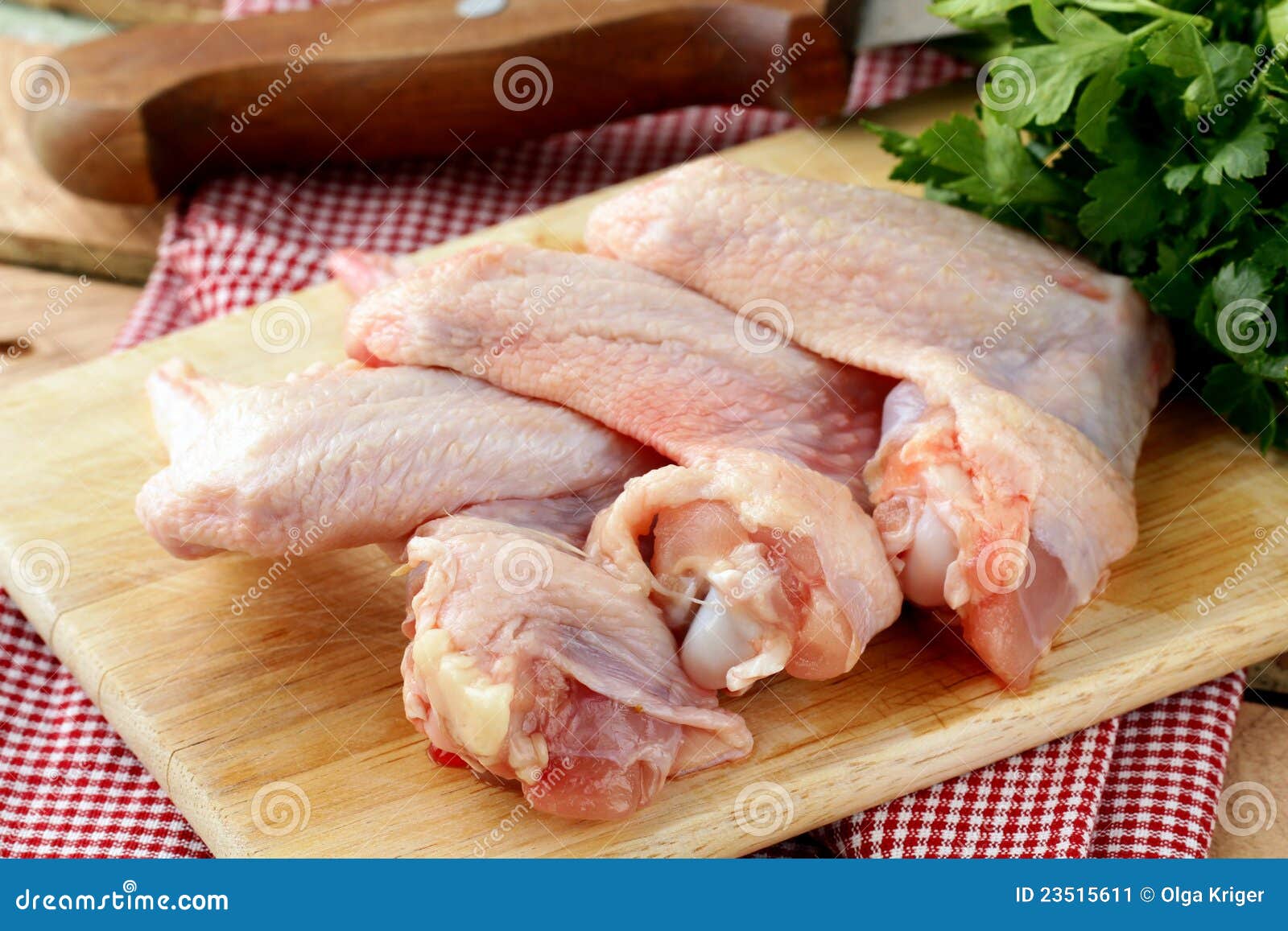 Raw chicken wings stock image. Image of slice, cooking - 23515611