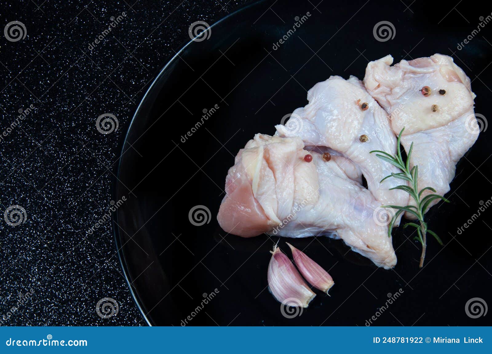 Raw chiken on the table stock photo. Image of fish, farm - 248781922