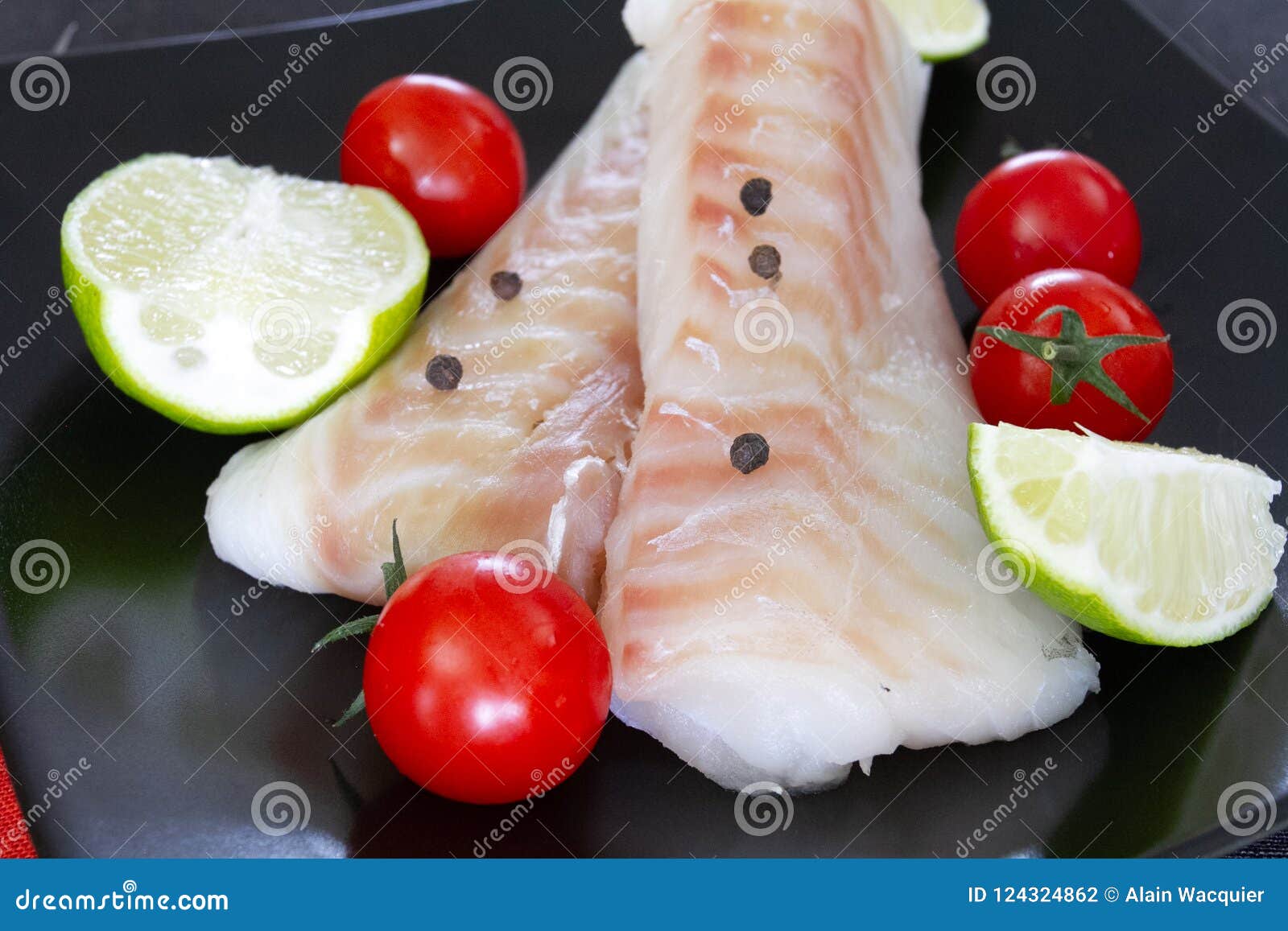 Raw cod back stock photo. Image of delicious, cold, salt - 124324862