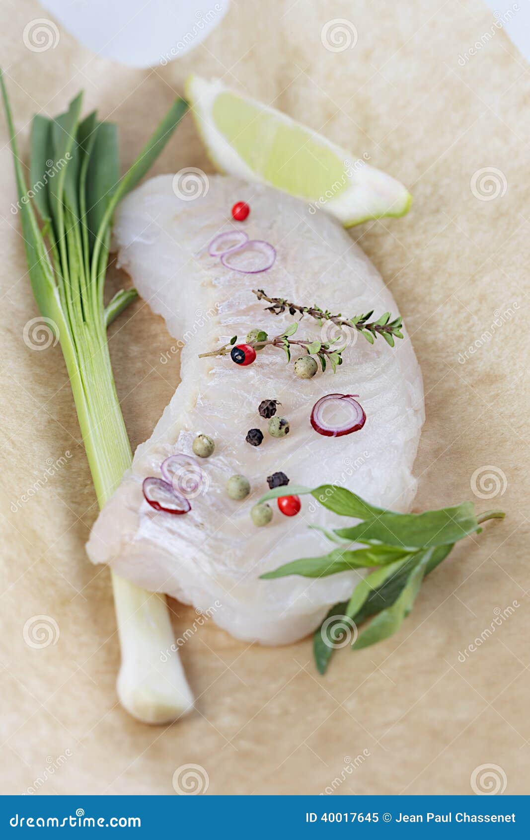 Raw cod filet stock image. Image of cooking, organic - 40017645
