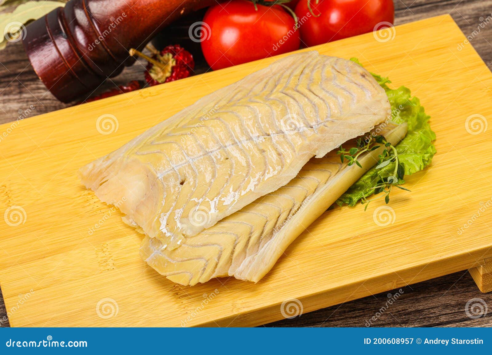Raw cod fish for cooking stock image. Image of ingredient - 200608957