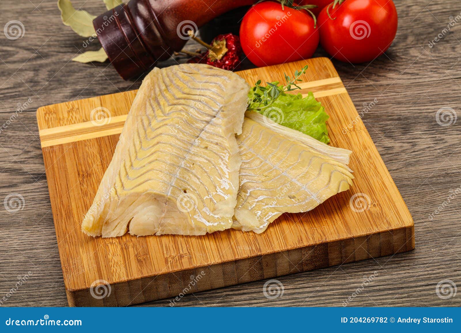 Raw cod fish for cooking stock photo. Image of food - 204269782
