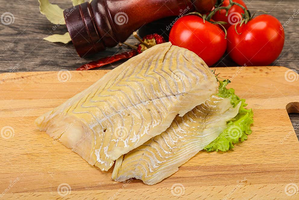 Raw cod fish for cooking stock photo. Image of preparation - 206301184