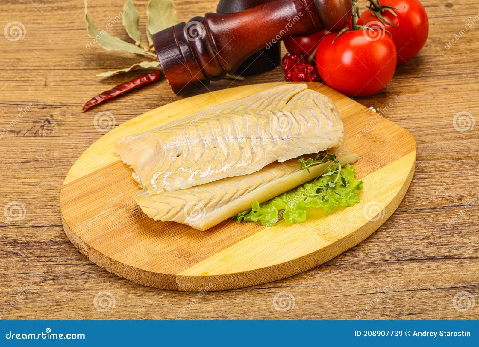 Raw cod fish for cooking stock image. Image of lemon - 208907739