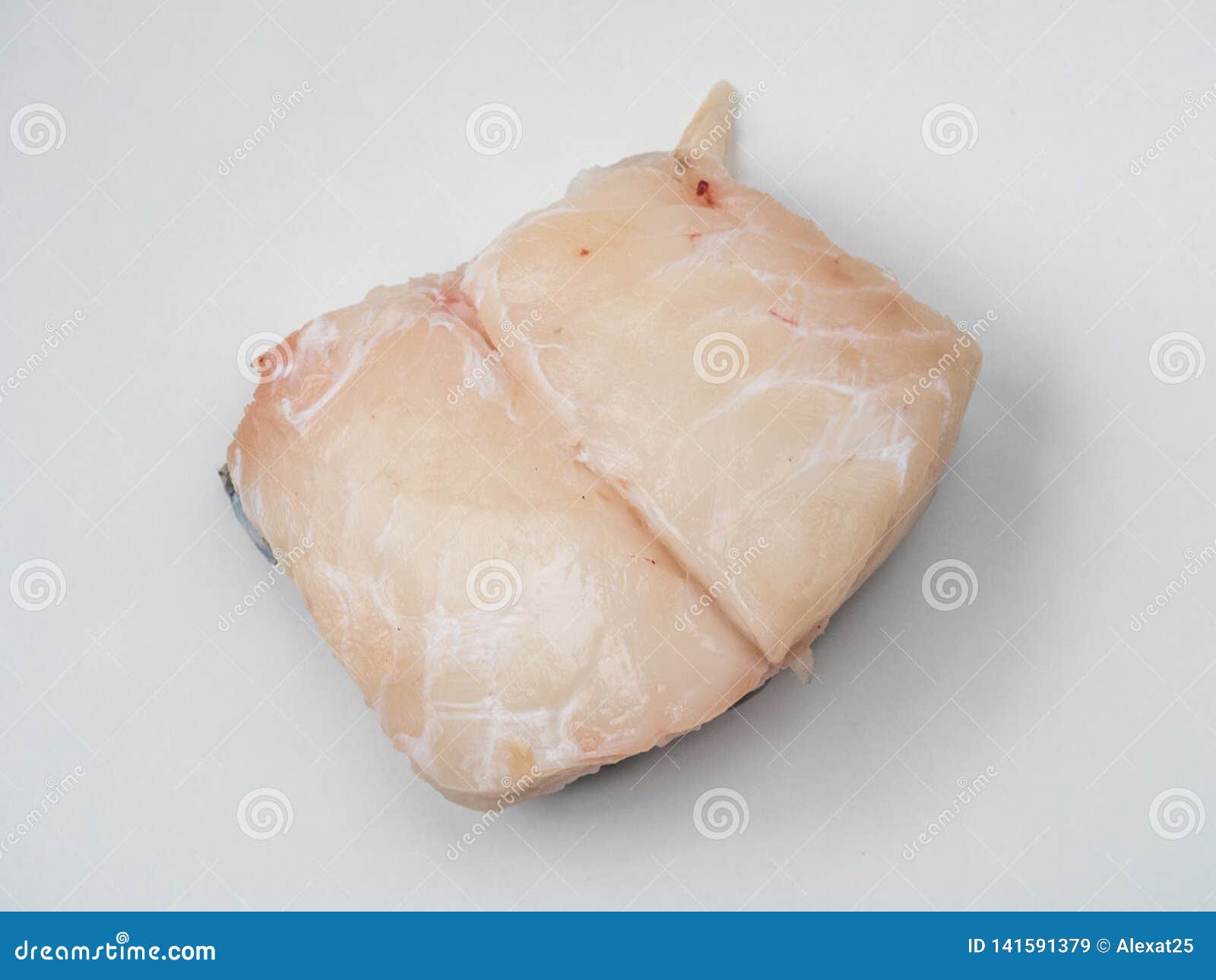 Raw cod isolated stock image. Image of cooked, plate - 141591379