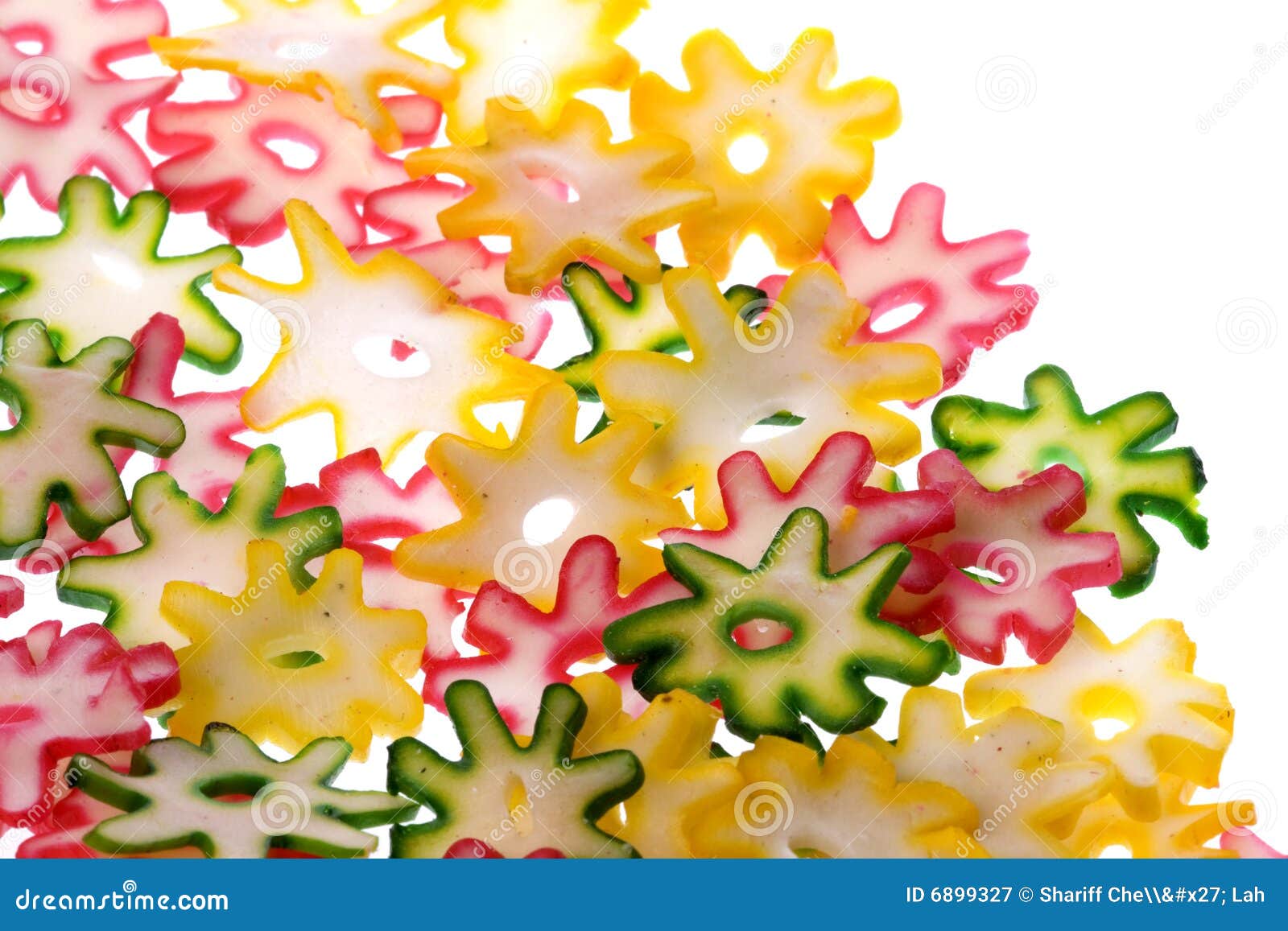 Raw Colourful Crackers stock image. Image of food, crackers - 6899327