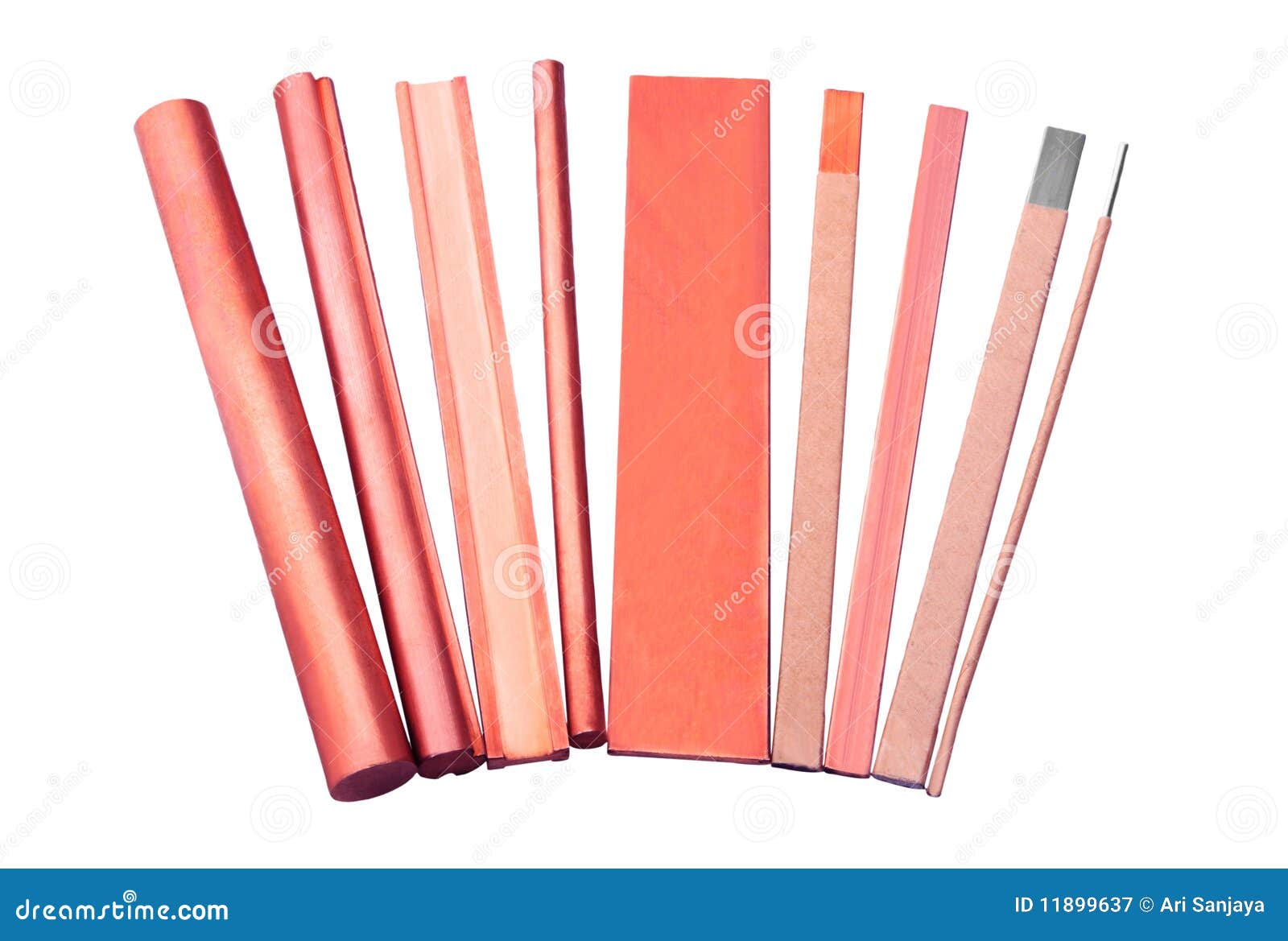 Raw copper stock image. Image of metal, copper, materials - 11899637