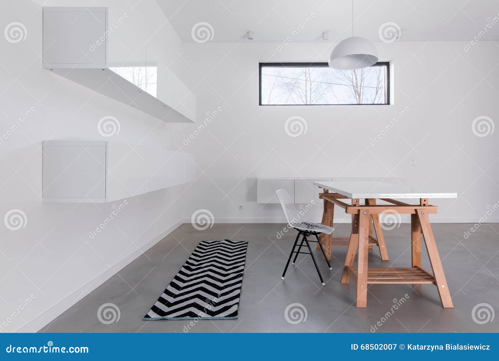 Raw decor of room stock image. Image of house, design - 68502007