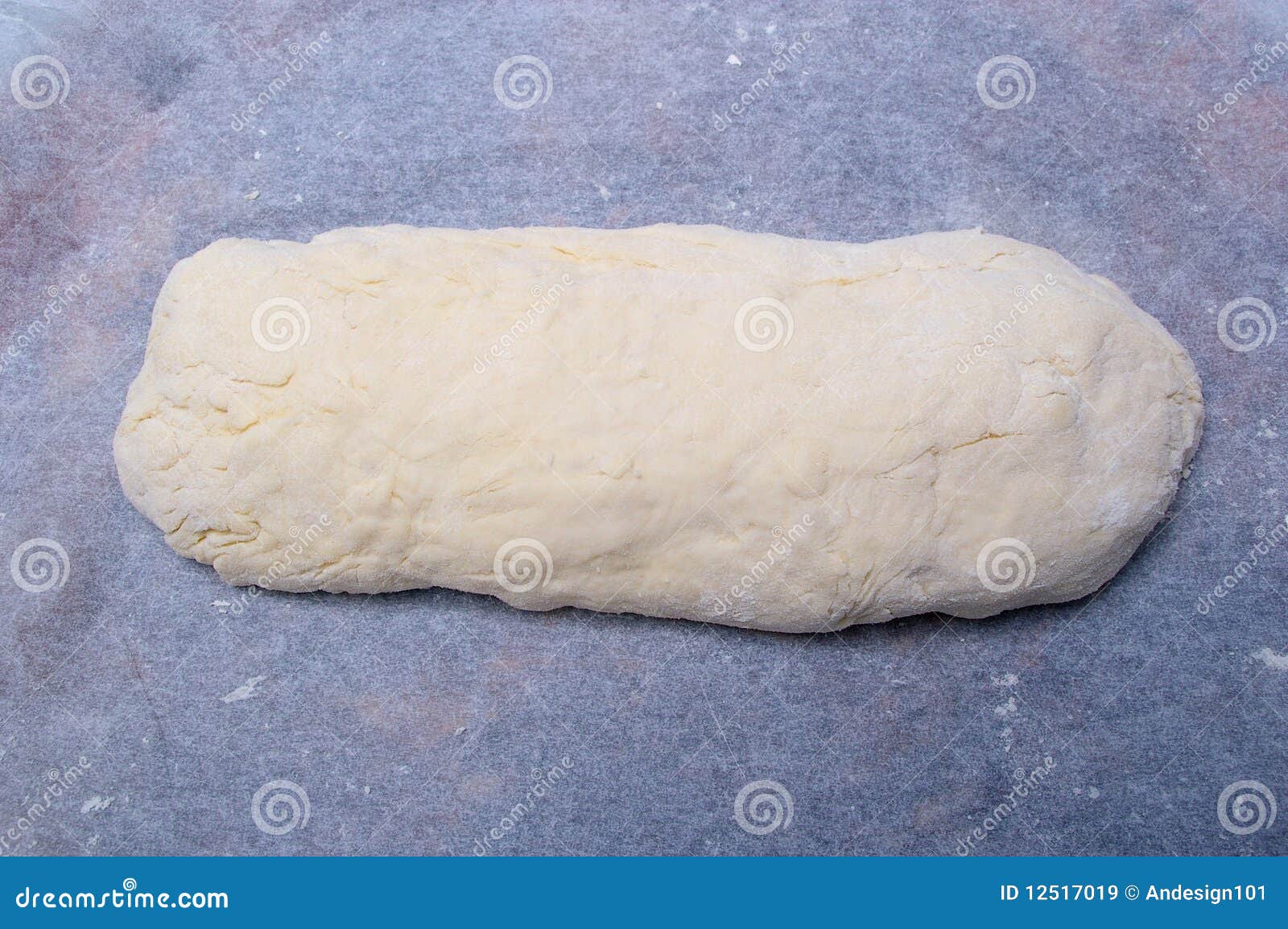 Raw dough stock image. Image of knead, cooking, grunge - 12517019
