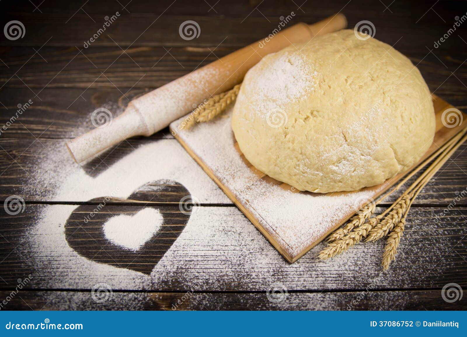 Raw dough stock photo. Image of cookie, biscuit, cuisine - 37086752