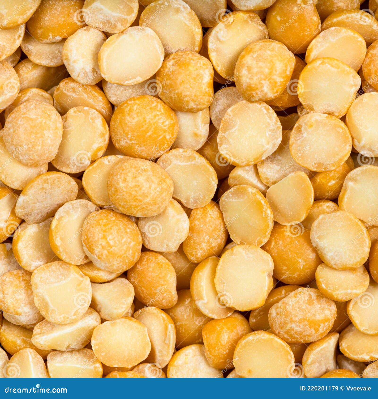 Raw Dried Split Yellow Peas Close Up Stock Image - Image of macro ...