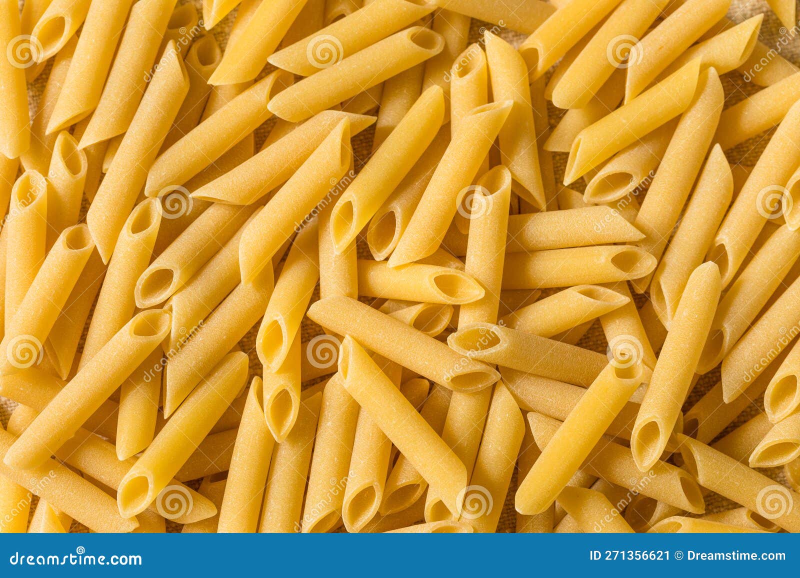 Raw Dry Mostaccioli Penne Lisce Pasta Stock Image - Image of spaghetti ...