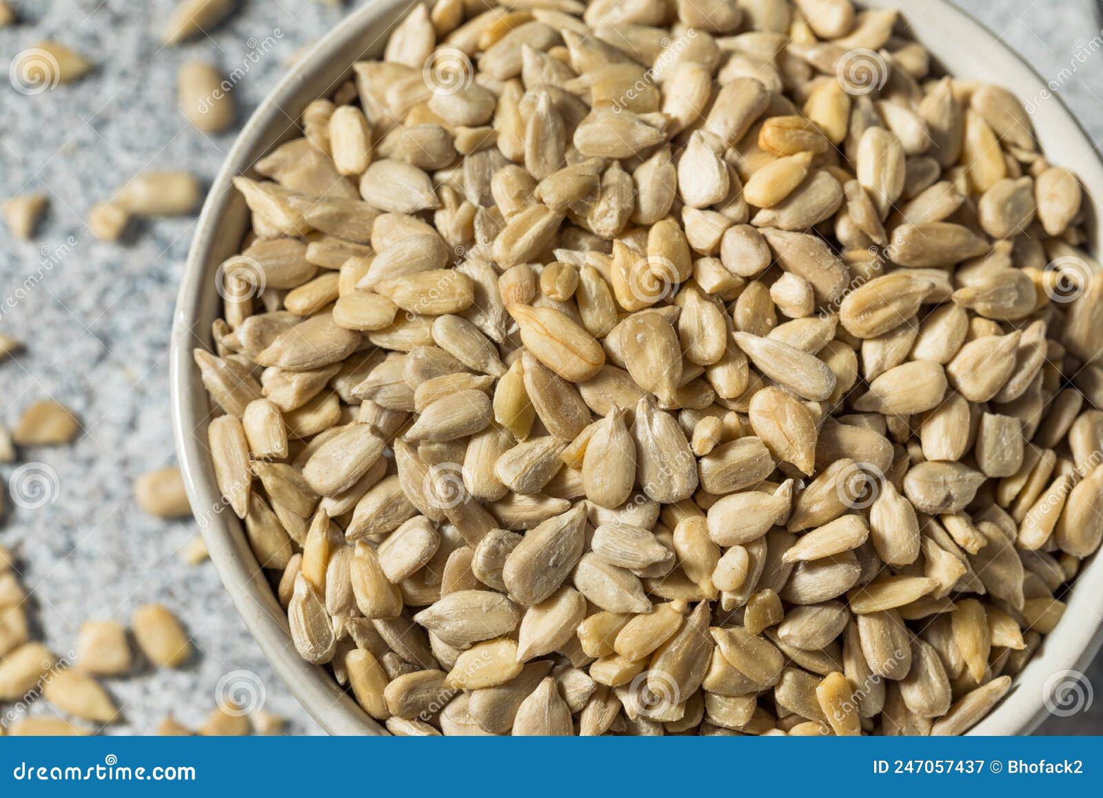 Raw Dry Organic Sunflower Seed Kernels Stock Image - Image of kernel ...