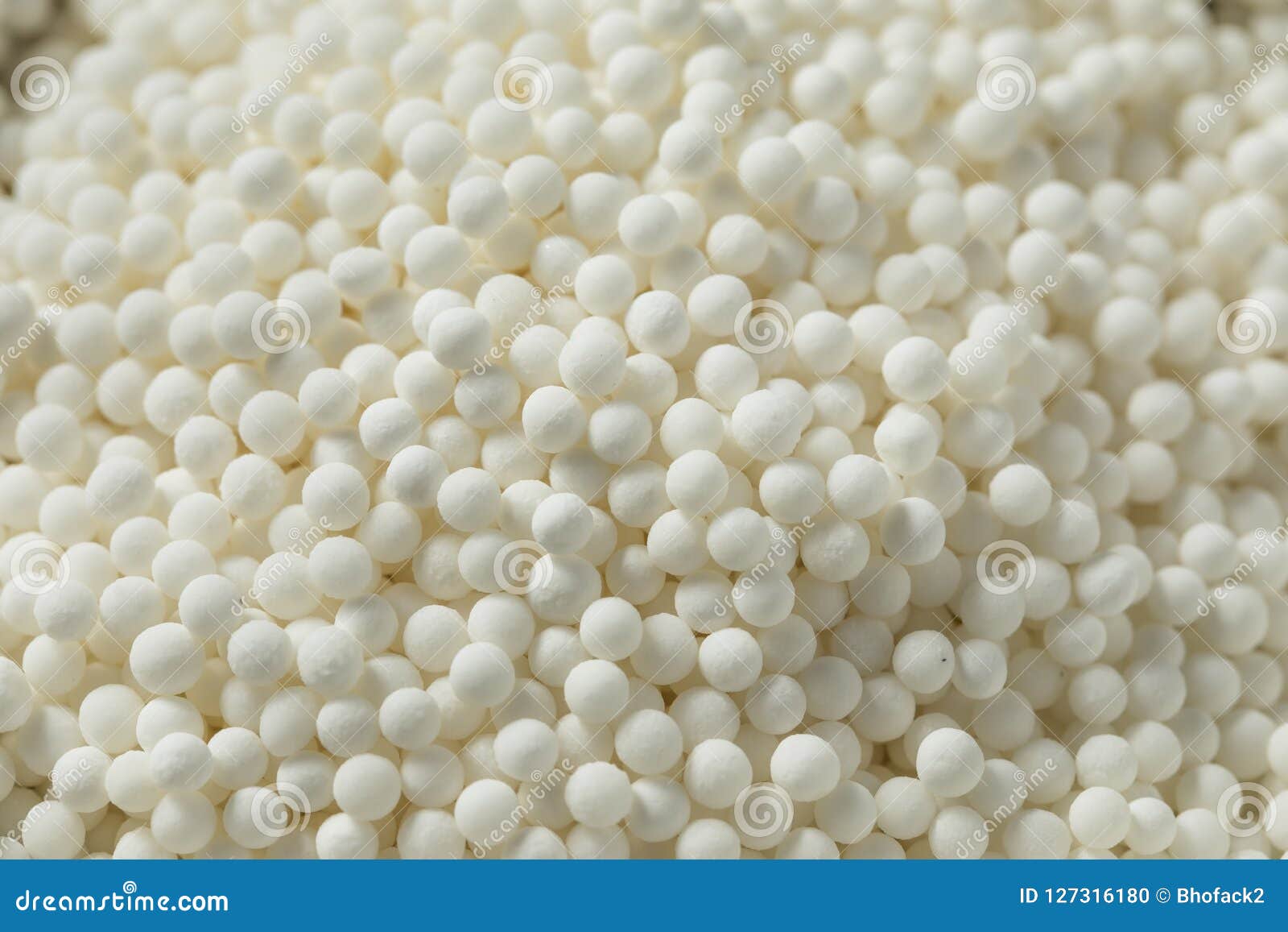 Raw Dry Tapioca Pearls stock photo. Image of dessert - 127316180
