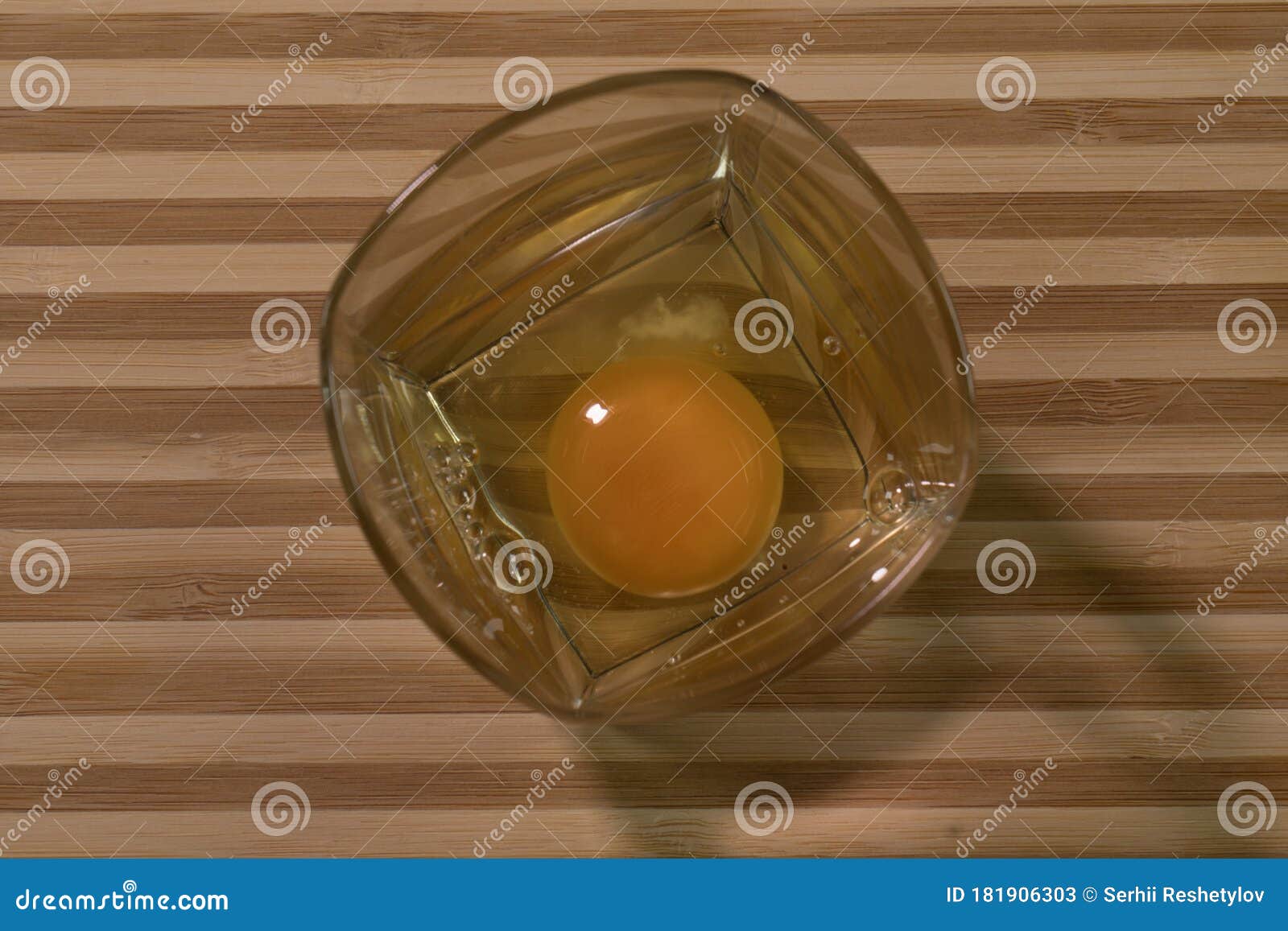 Raw Egg in a Glass Beaker. on a Black Background Stock Image - Image of ...