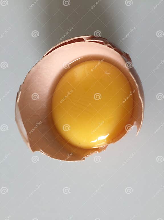Raw Egg Yoke stock photo. Image of healthy, full, nutrition - 114705972